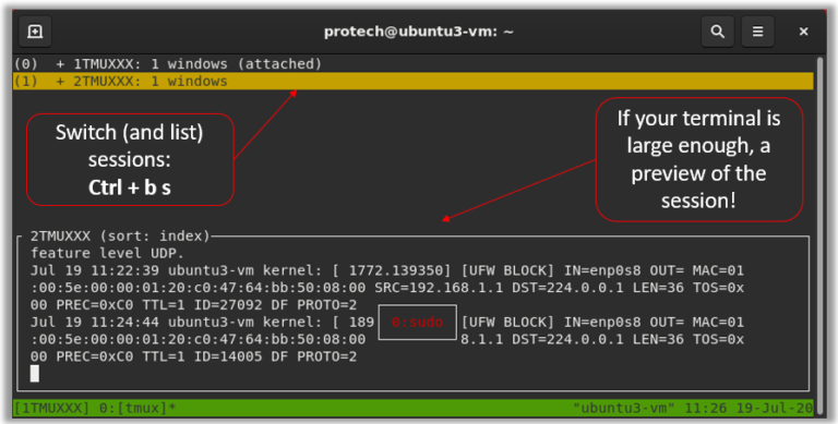 Comprehensive Tmux Tutorial For Beginners With A Cheat Sheet Professional Technical Notes